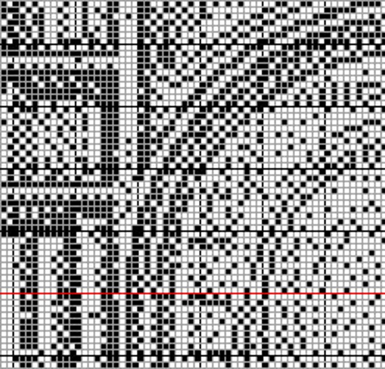 Monochrome Library Cross Stitch Pattern: Books Design (PDF Download) - Etsy