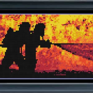 Mini Firefighters Cross-stitch Pattern | Firefighting | Instant PDF ...