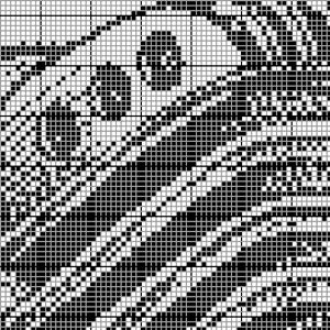 Vintage Microphone Cross Stitch Pattern: Blackwork Singer (instant PDF ...