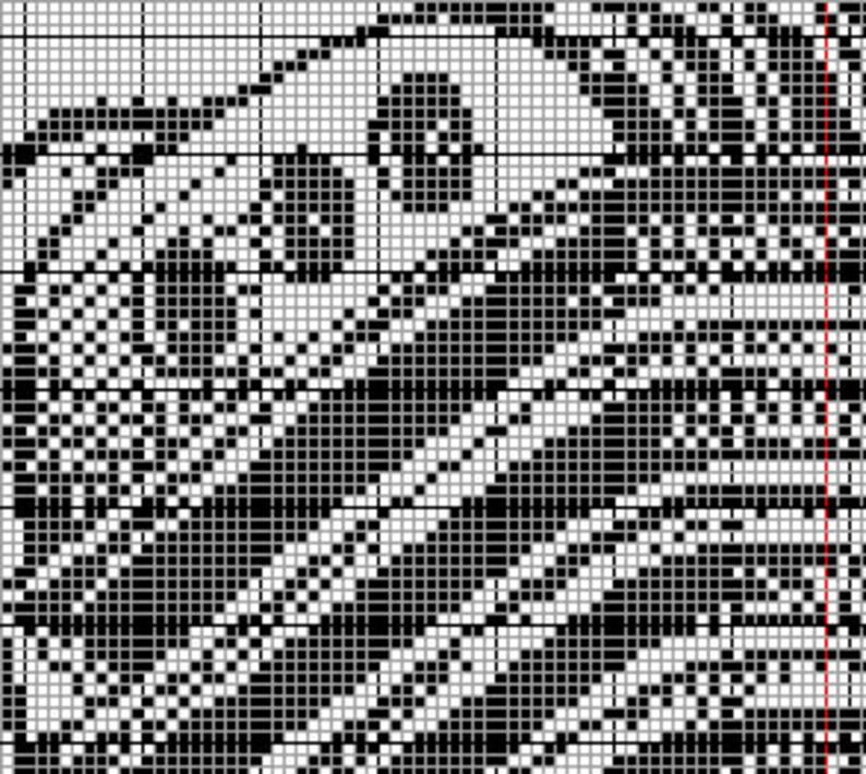 Vintage Microphone Cross Stitch Pattern: Blackwork Singer (instant PDF ...