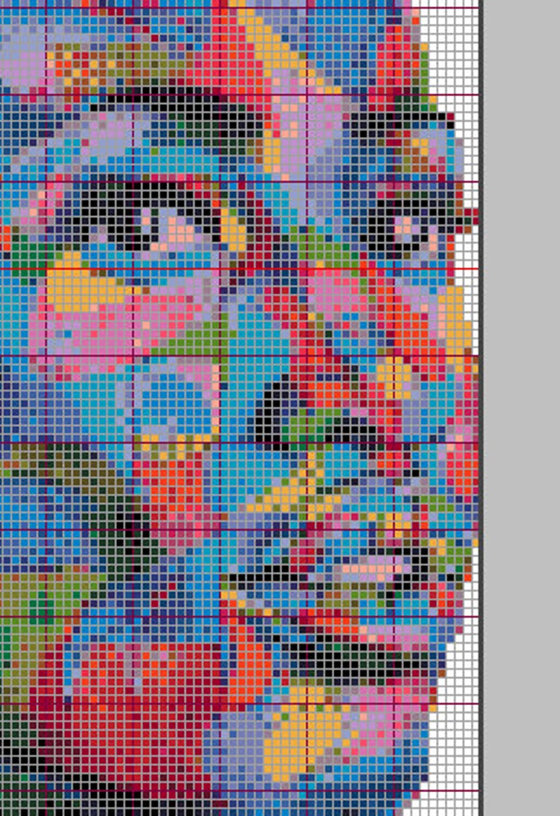 African Woman Counted Cross Stitch Pattern Instant PDF - Etsy