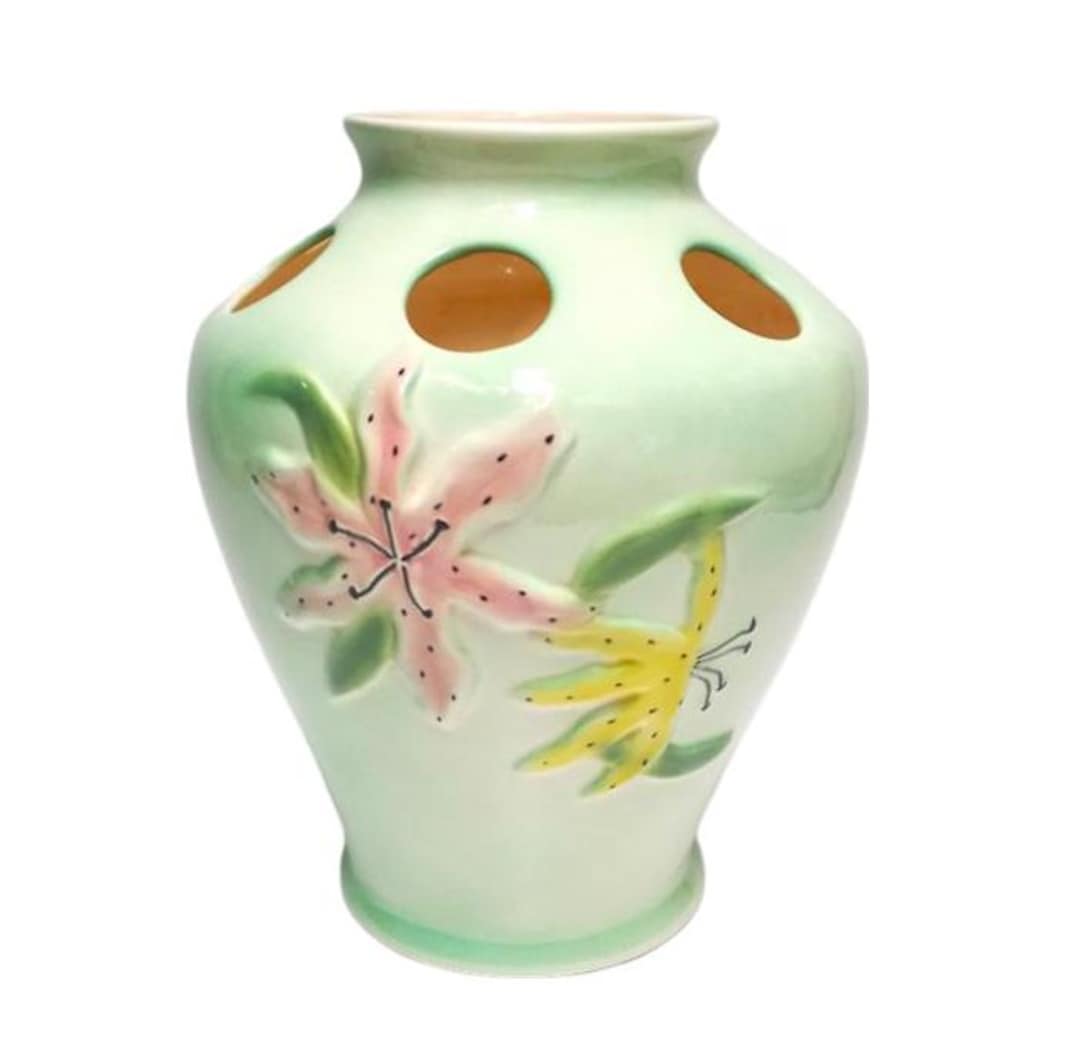 Vintage Pates Gladioli Vase, Large Pates Vase, Australian Pottery ...