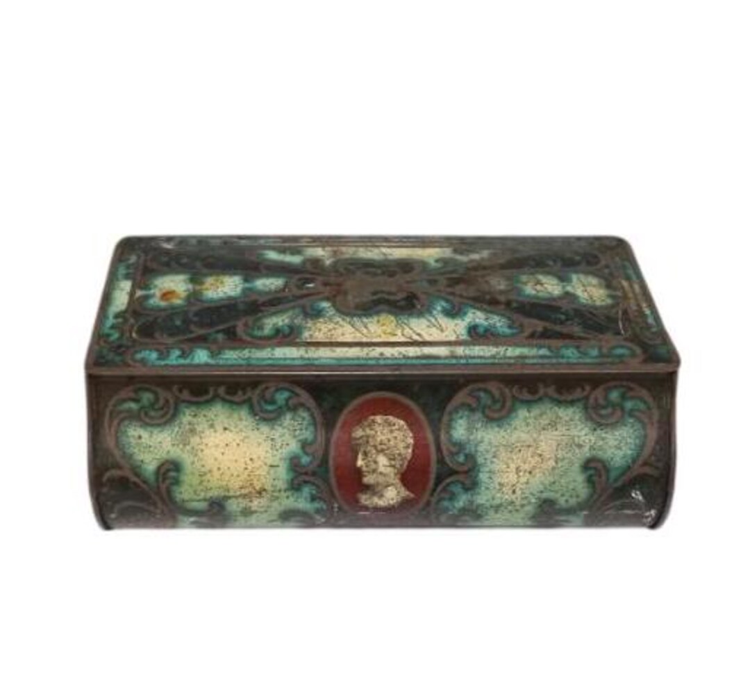 Antique Mcvitie & Price Cameo Biscuit Tin, Antique Cameo Biscuit Tin ...