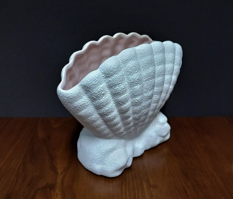Vintage Raynham Clam Seashell Vase Mid Century Vase - Etsy Australia