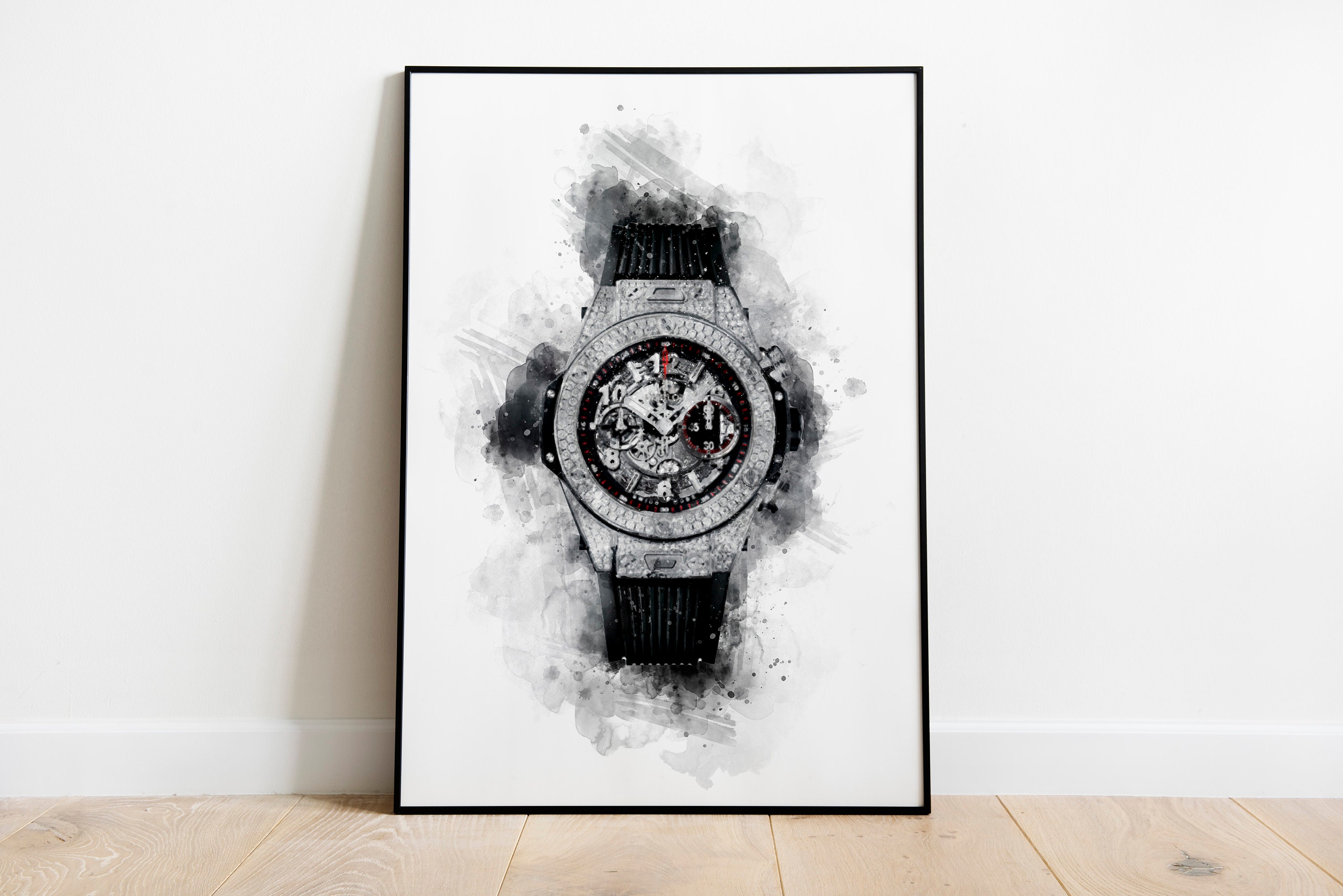 Watch Print Art Work | Etsy