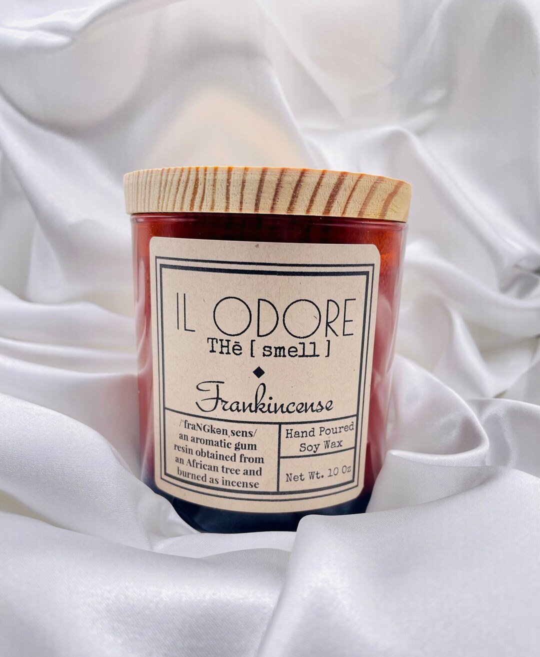 Frankincense Candle Handmade Candle, Scented Candle, Hand Poured Candle ...