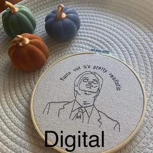 Dwight Schrute Pattern, Dwight CPR Embroidery Pattern, Office ...