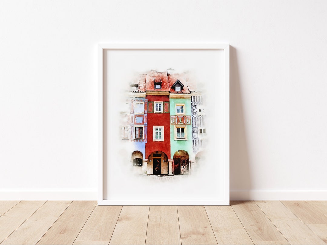 Poznan Poland Wall Art Poland Art Print European - Etsy