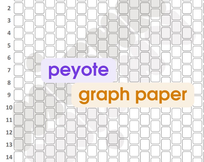 Peyote Graph Paper - Etsy