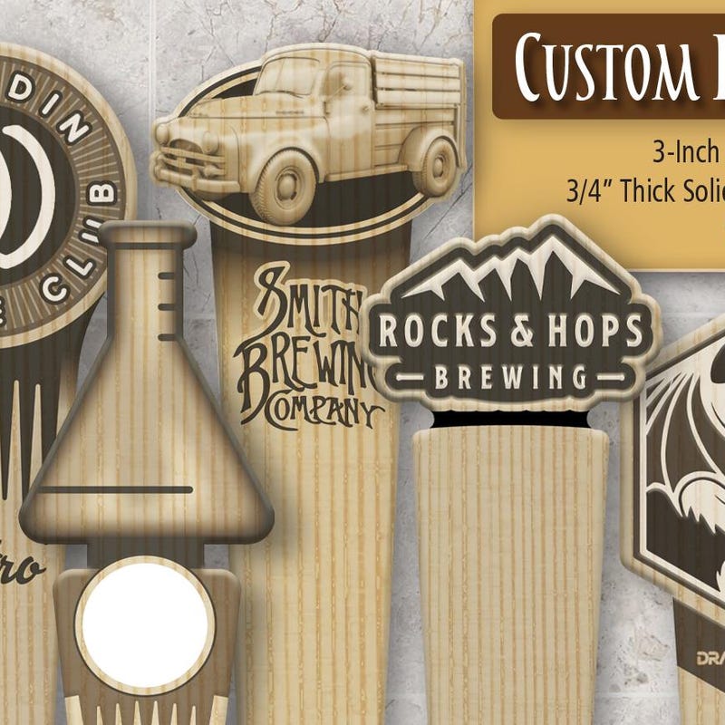 Beer Tap Wooden - Etsy