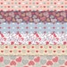 Cute Valentine Digital Paper, Valentine Seamless Pattern, Hearts ...