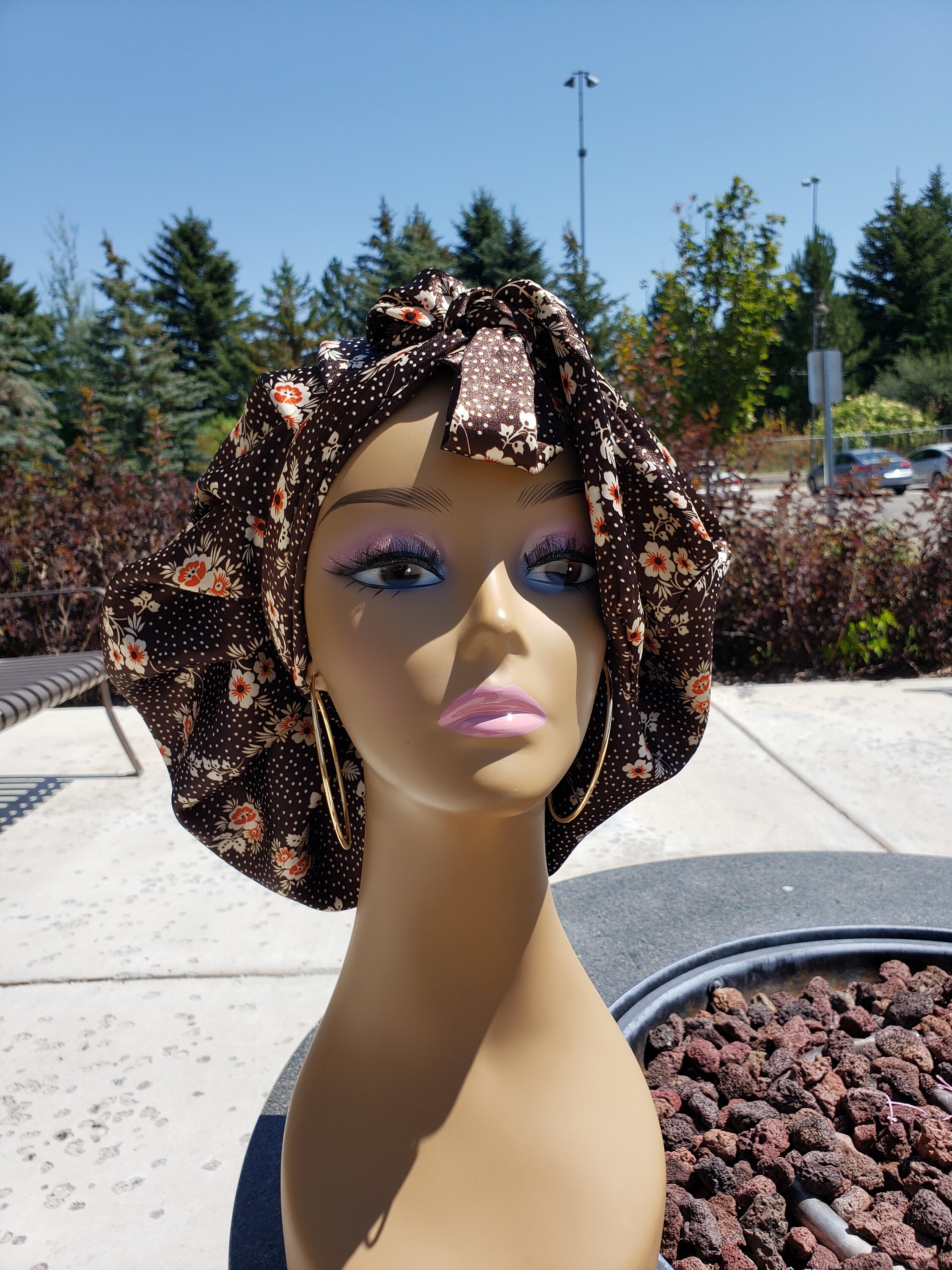 Satin Bonnet/band Bonnet/double Bonnet/satin Hair - Etsy