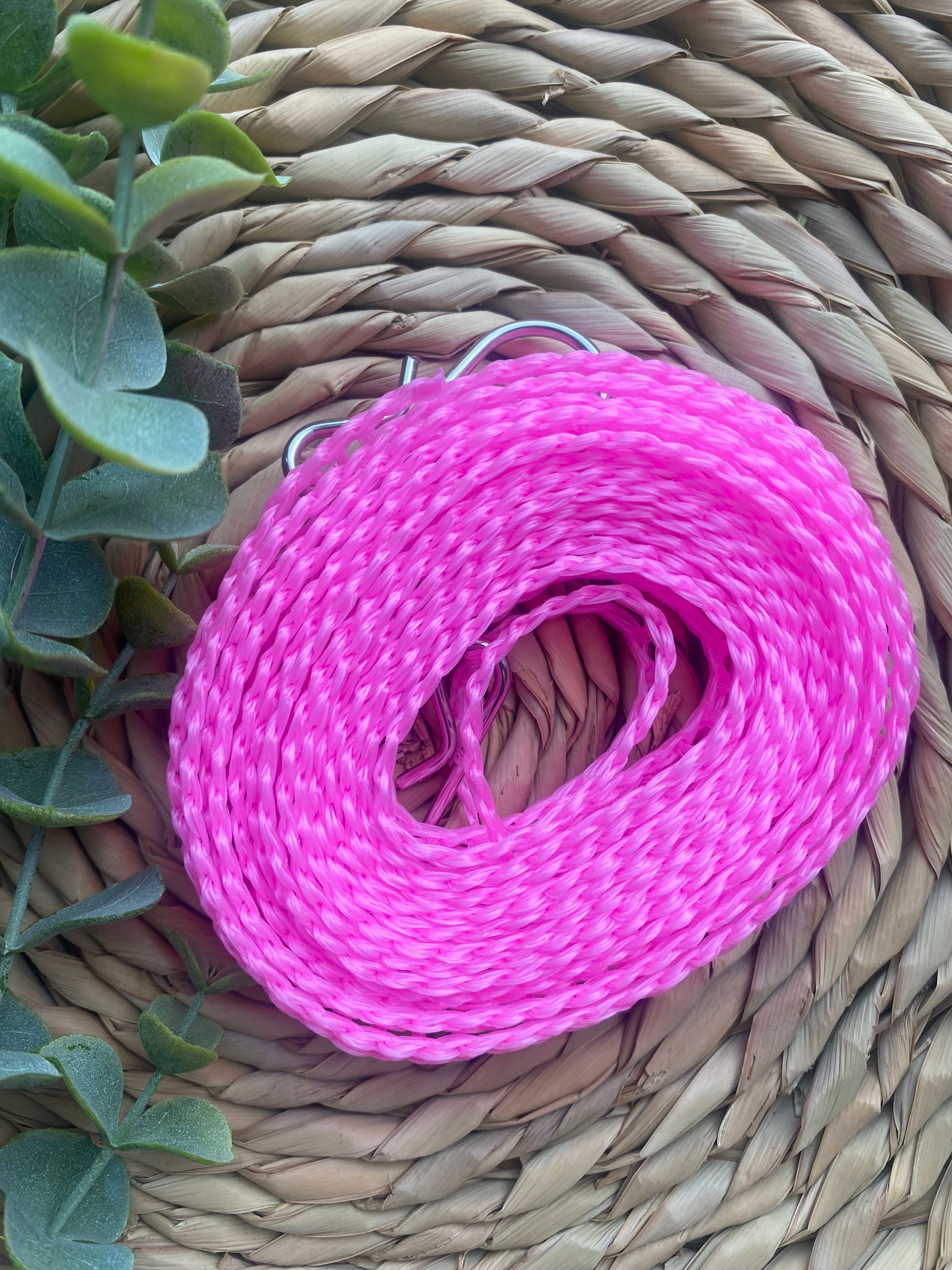Flo the Caravan Pink Clothes Line. 3m Length. Perfect for Camping Great ...