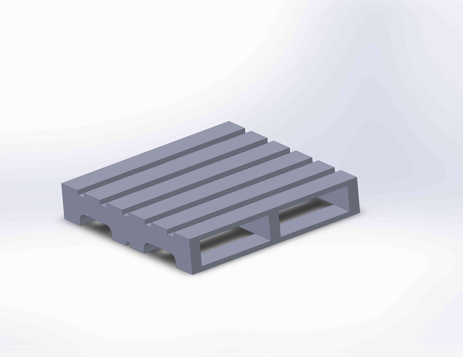 Digital STL File 1:1 Scale Euro Pallets Wooden Pallet for Model Railway ...