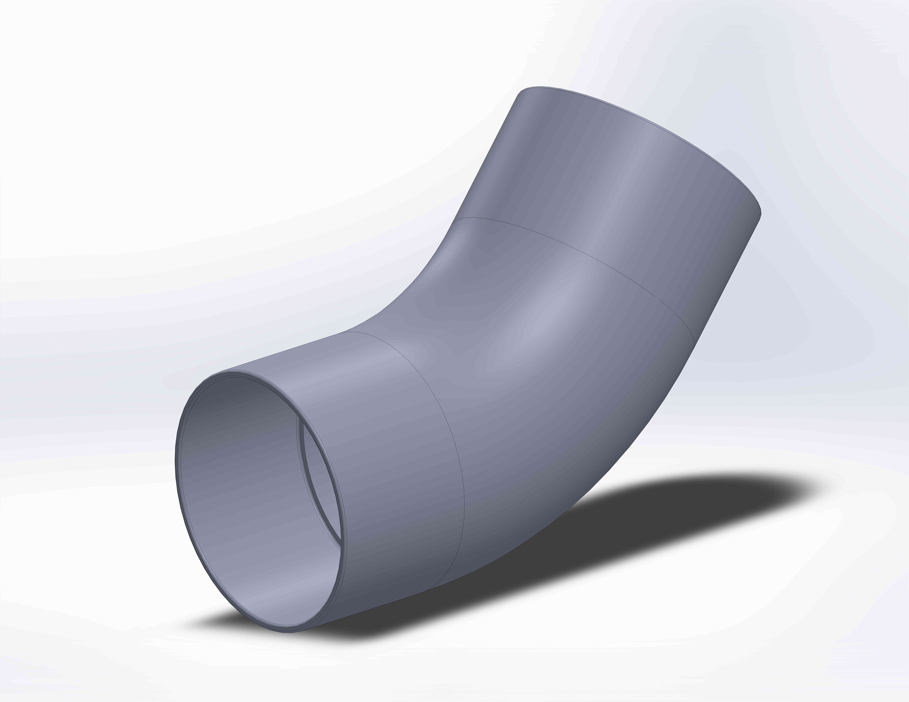 45 Deg Bend Coupler Female to Female Connectors .STL Files for - Etsy