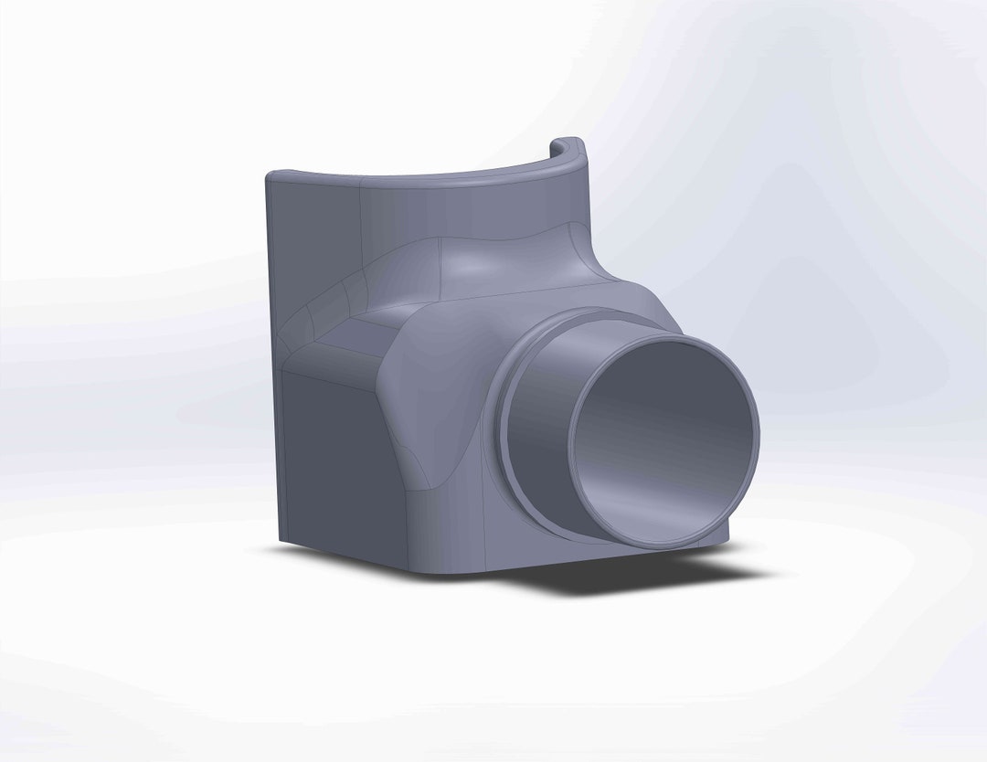 Pillar Drill Dust Collector Male Spigot .STL File for Workshop Extract ...