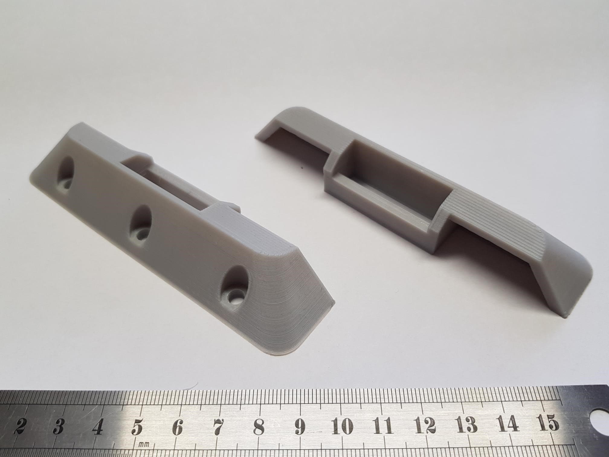 3D Printed Sortimo Bosch L-boxx Base Mounting Mount Bracket Clip 1 Pair ...