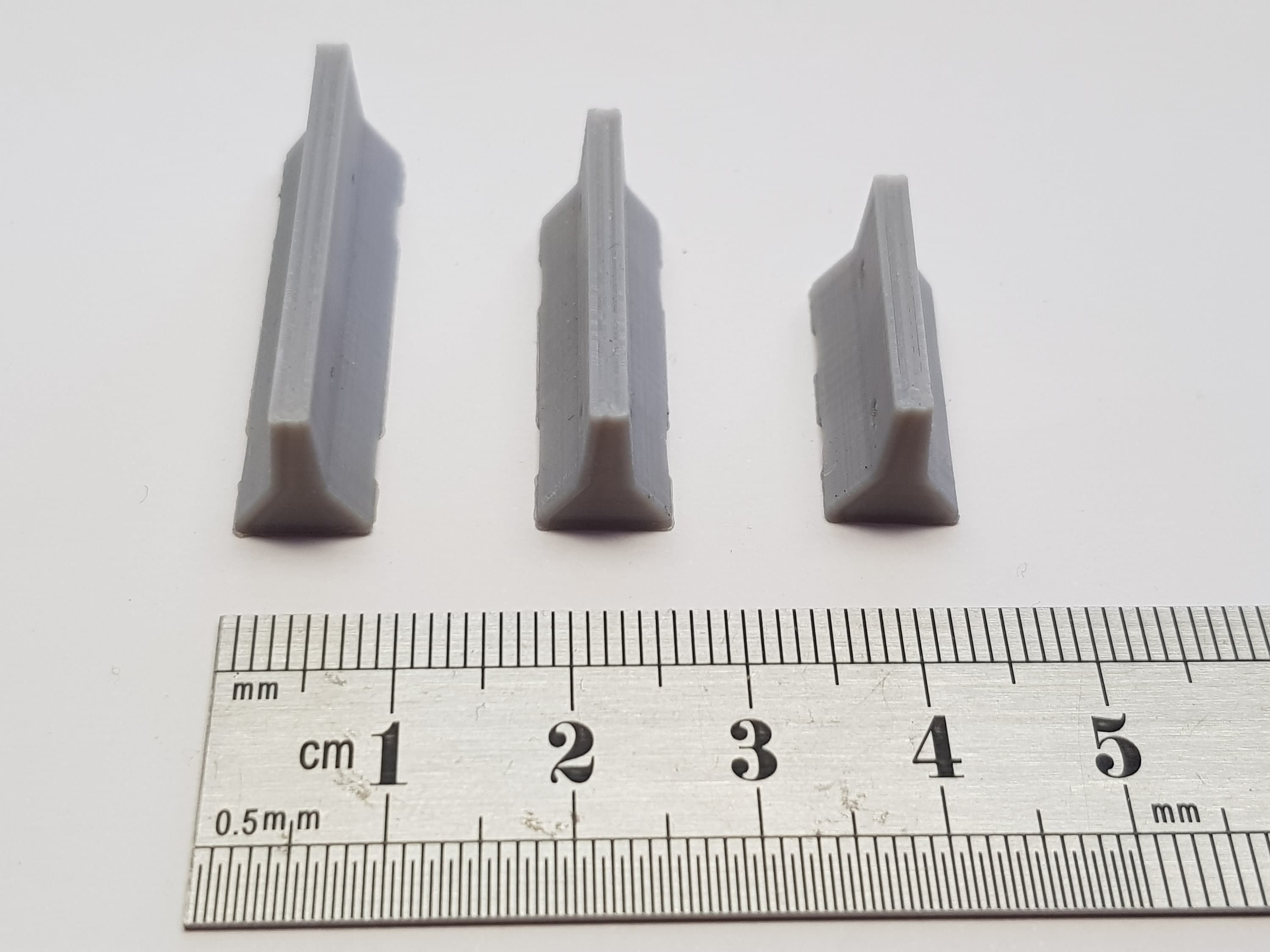Digital STL File 1:1 Scale Concrete Road Barriers for Model Railway - Etsy