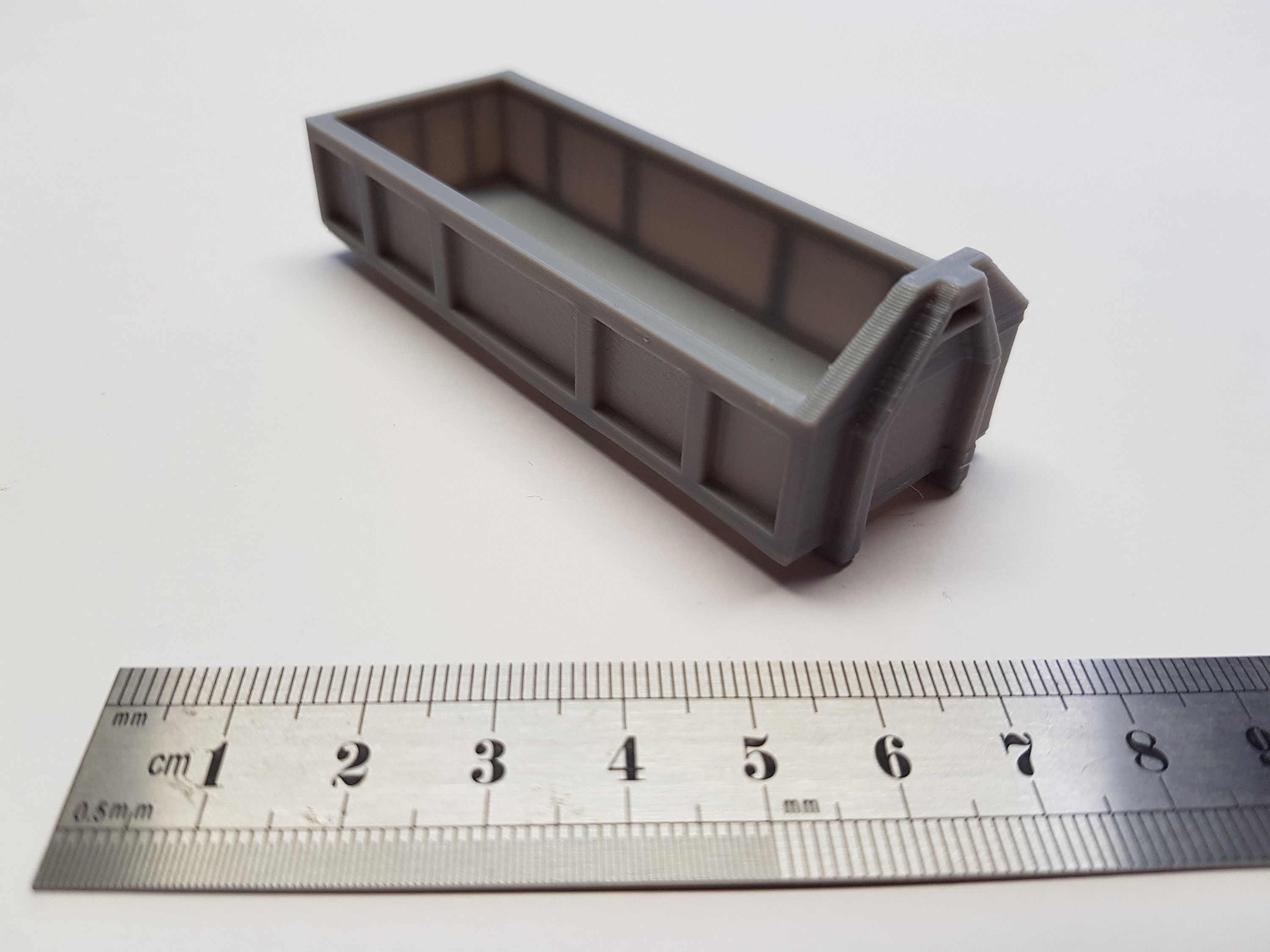 Digital STL File 1:1 Scale 20 Yard Roll on Roll off Skip STL File for ...