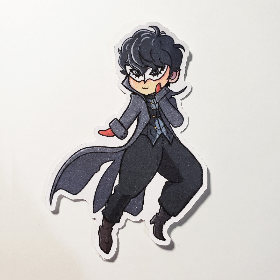 Chibi Protagonist Sticker - Etsy