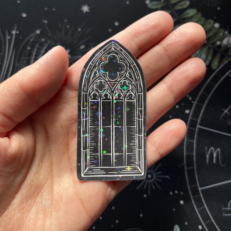 Whimsical Goth Sticker - Etsy