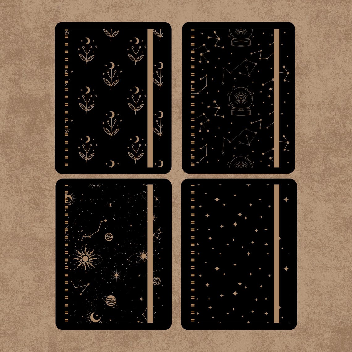 8 Mystical Goodnotes Digital Grimoire Covers, Digital Planner Cover ...