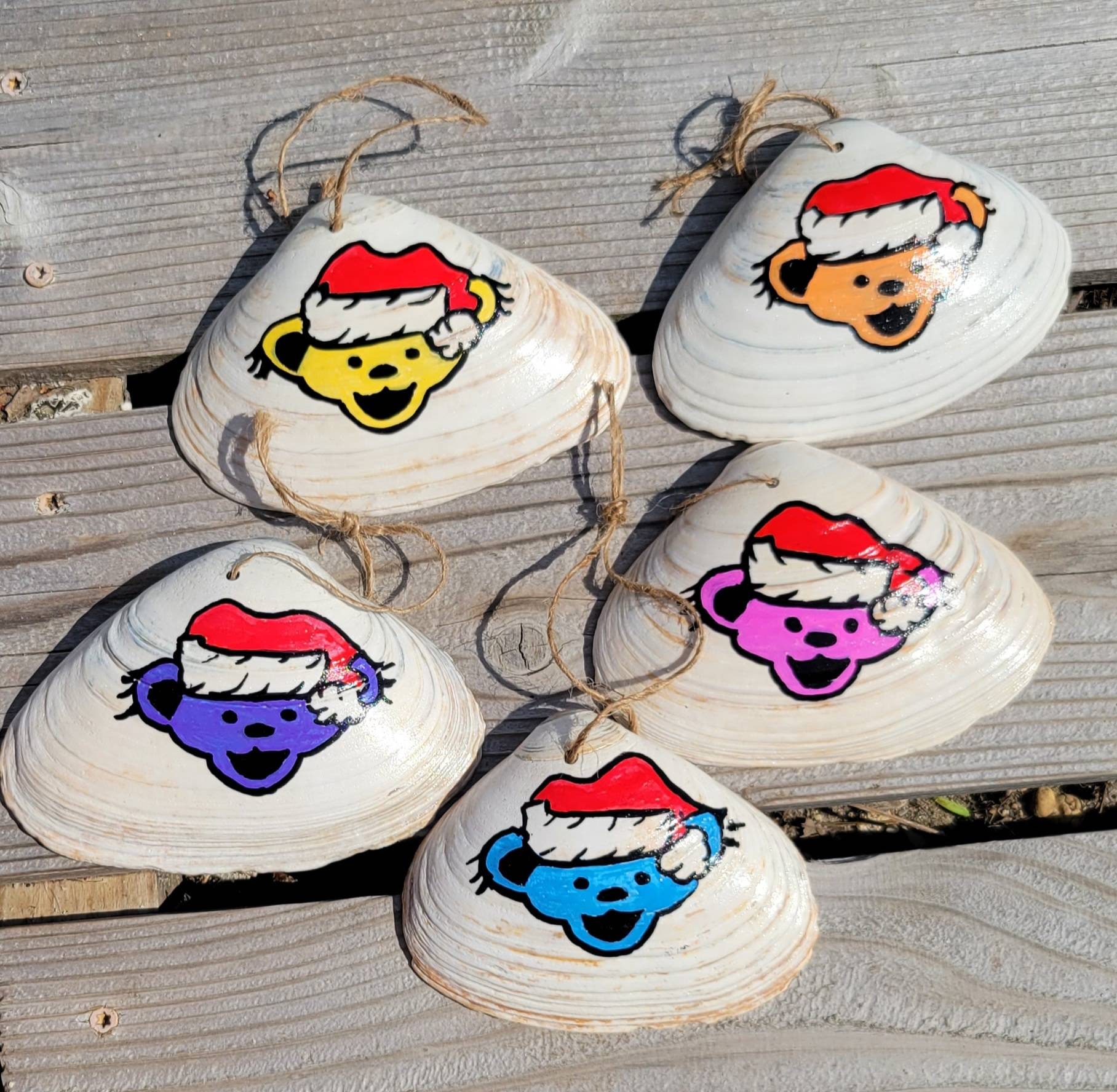Jingle Bears Seashell Set - Etsy