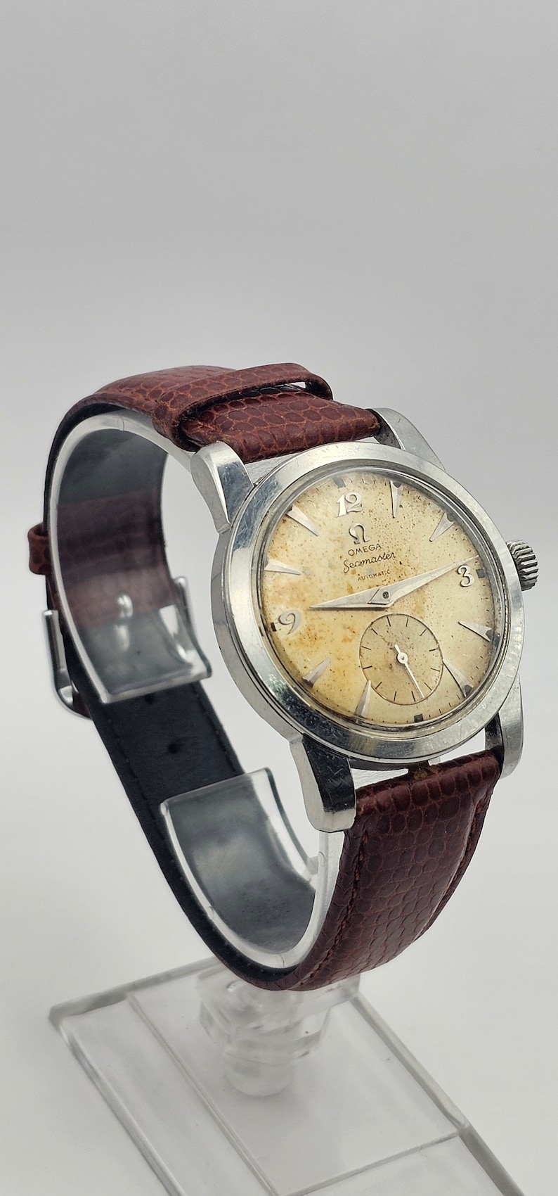 1954 Exceptional Seamaster Automatic Cal. 342. Original Omega Dial With ...