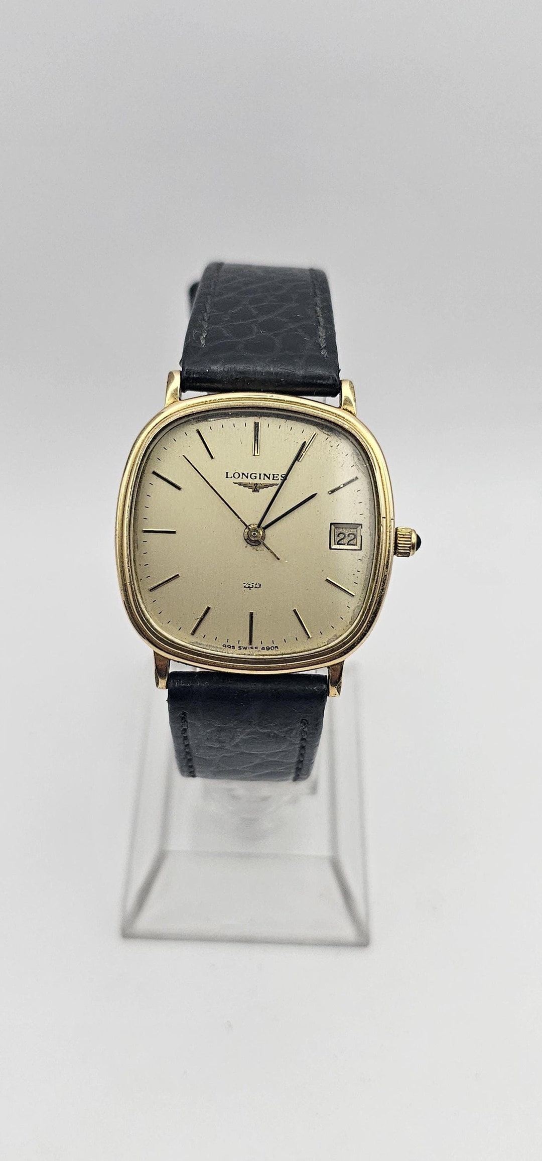 A Vintage Longines Classic Automatic Cal.l994.1 Mens Square Swiss Made ...