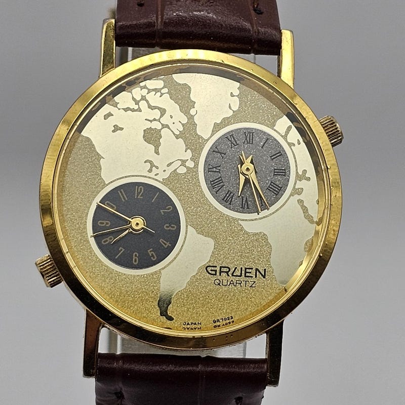 World Map Watch - Etsy