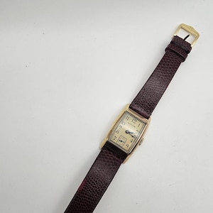 Amazing Vintage Hamilton Tank Watch, Subseconds, 14K Gold Filled Case ...