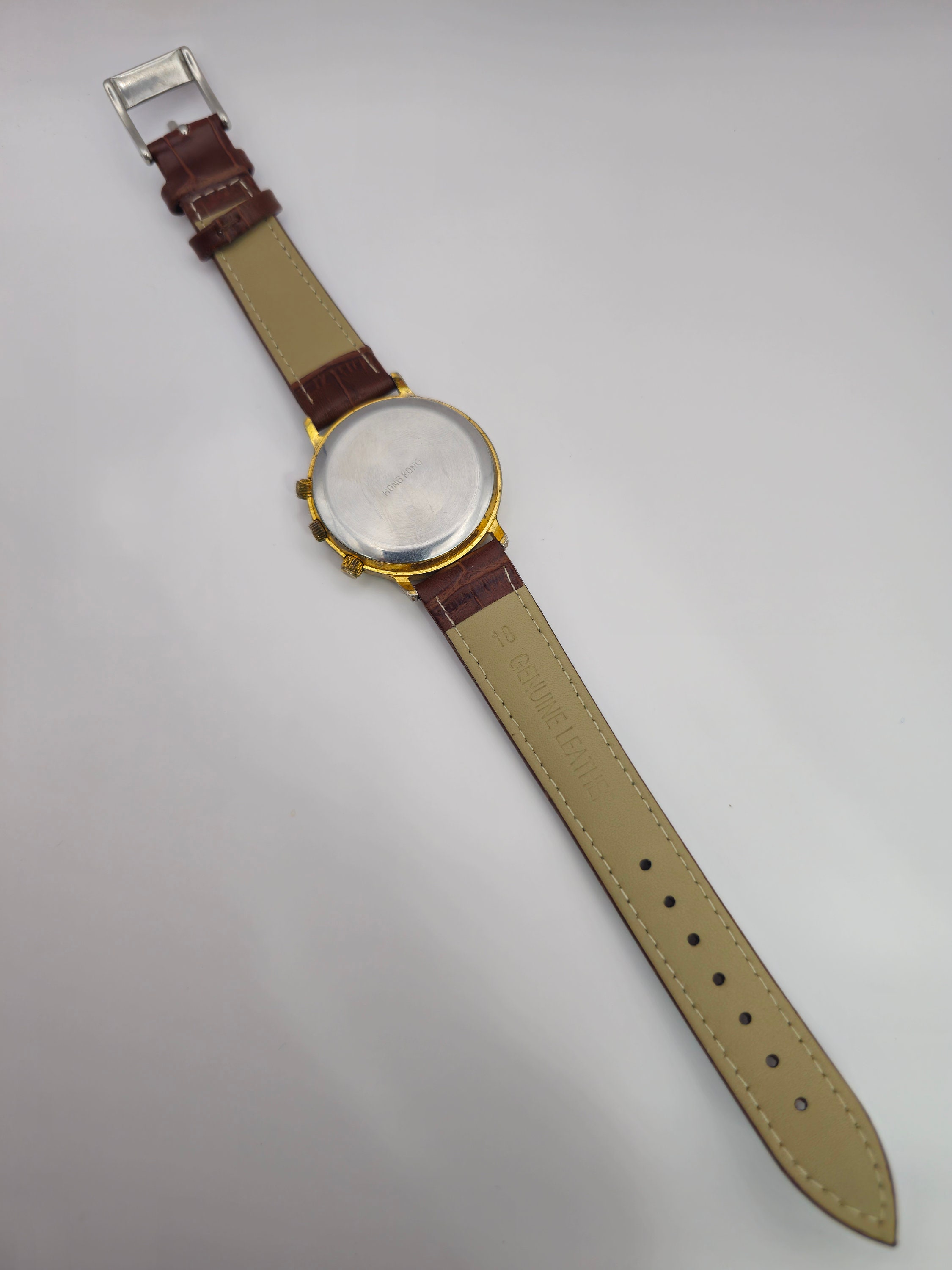 Vintage Carlton Moonphase Lunar Perpetual Calendar Moon Phase Watch ...