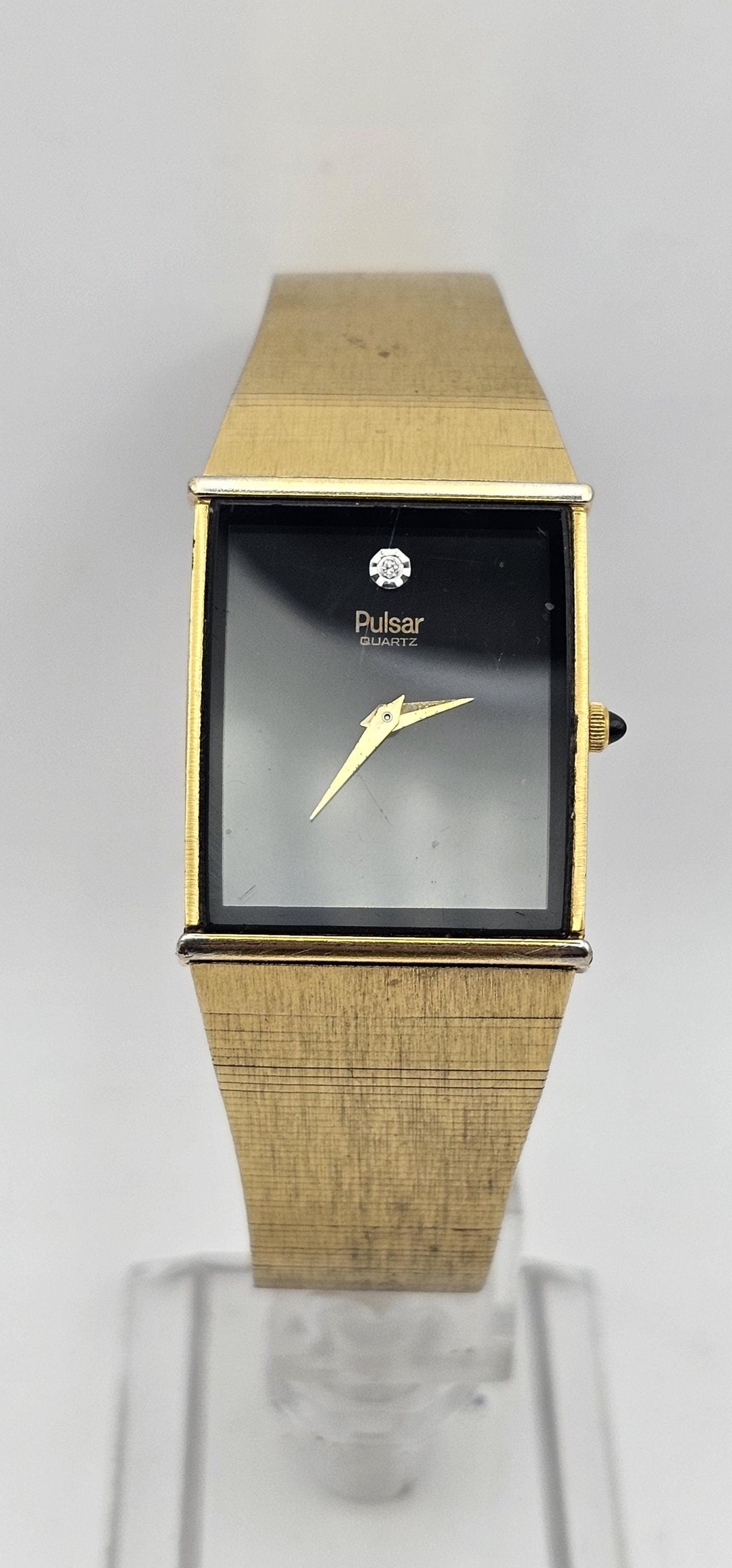 Rare and Beautiful Pulsar by Seiko Y100-5879 Quartz Dress Watch Men ...