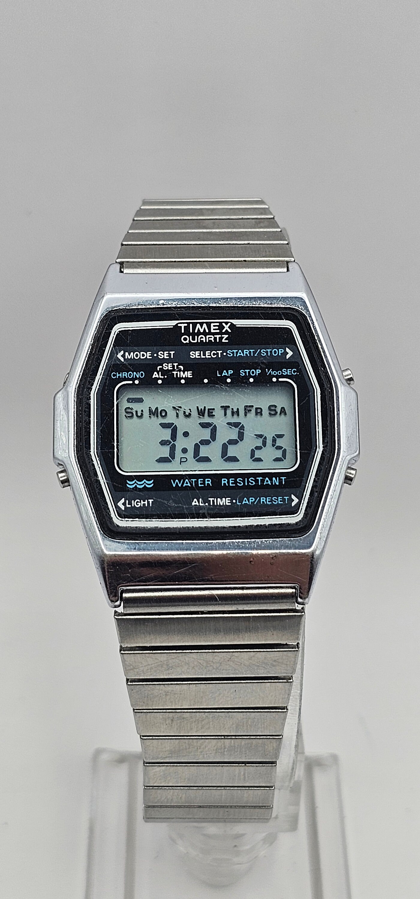 Preowned Vintage Ultra Rare Timex Digital Chrono Timer Preowned Vintage Ultra Rare Timex Digital Chrono Timer