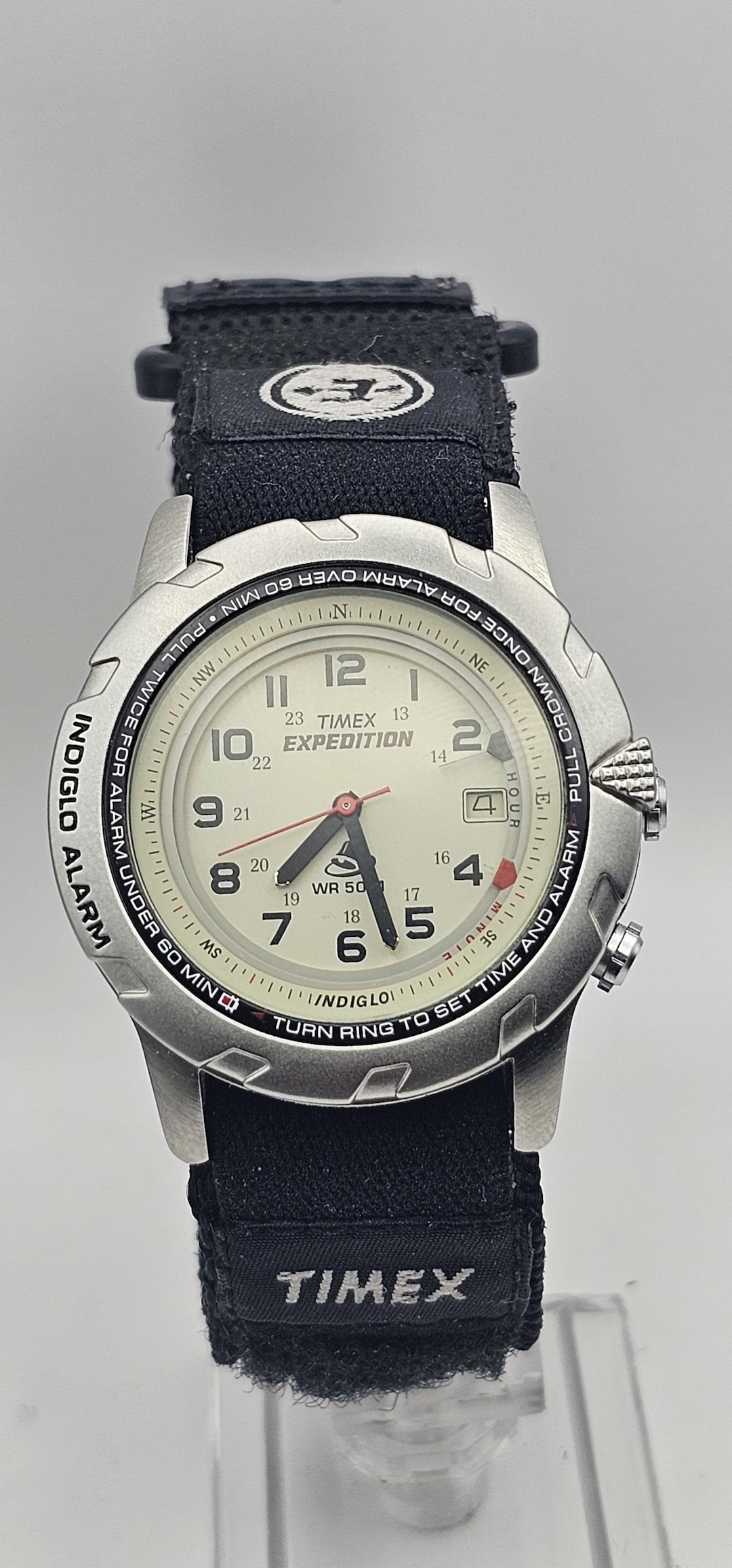 Vintage Timex Timex Indiglo Expedition Double Time and Alarm Mens Watch, Original Strap, New ...