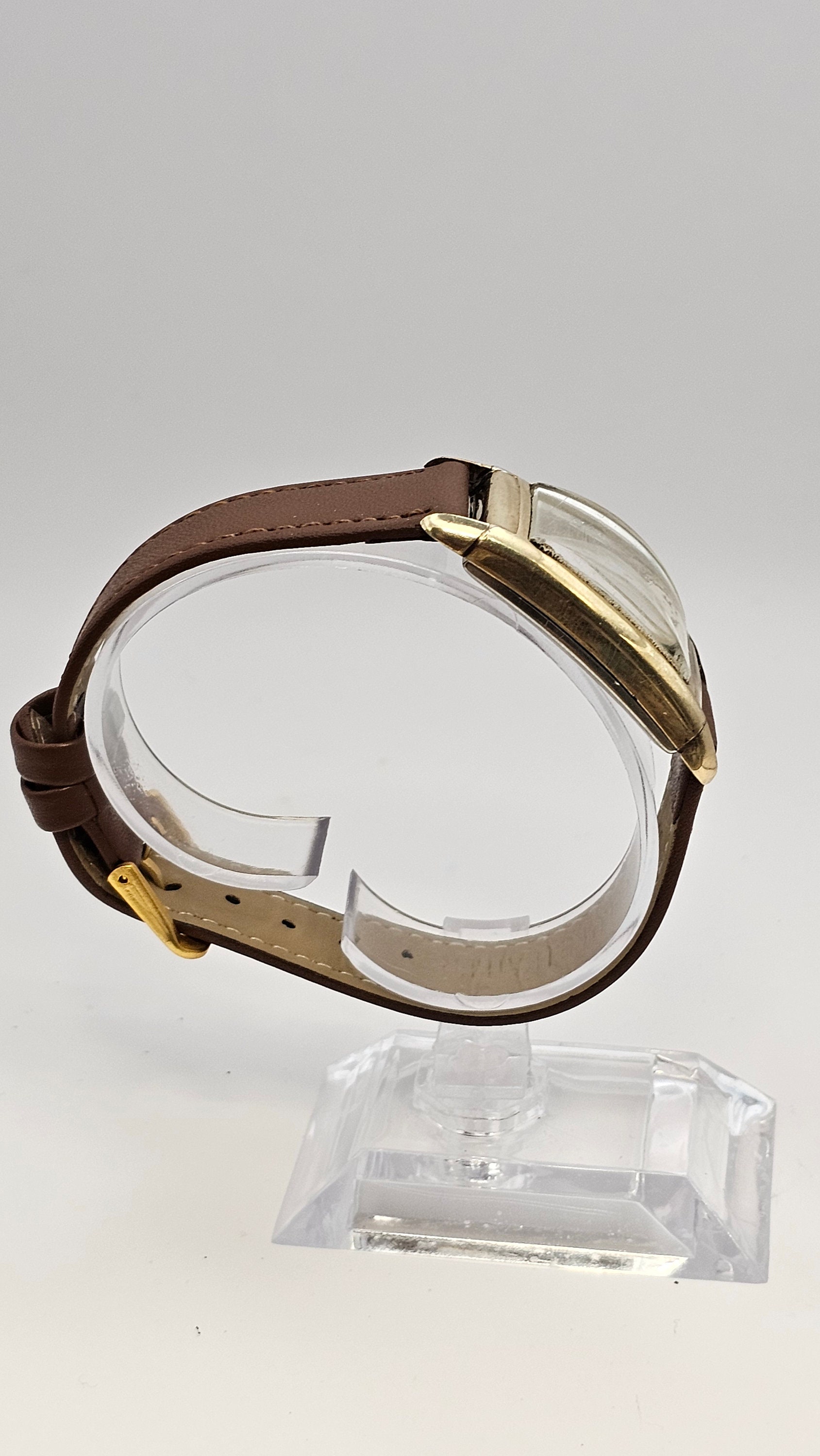 Rare Vintage Monarch Tank Watch With Subseconds Dial Manual Wind Swiss ...