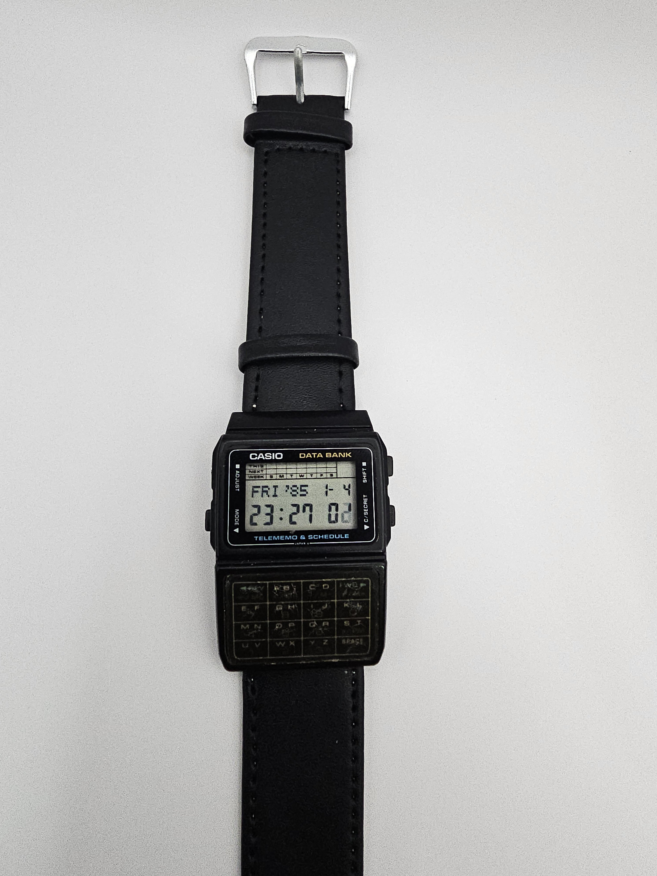 Vintage Rare Casio Databank DBC-61 module 676 From the 80s Digital ...