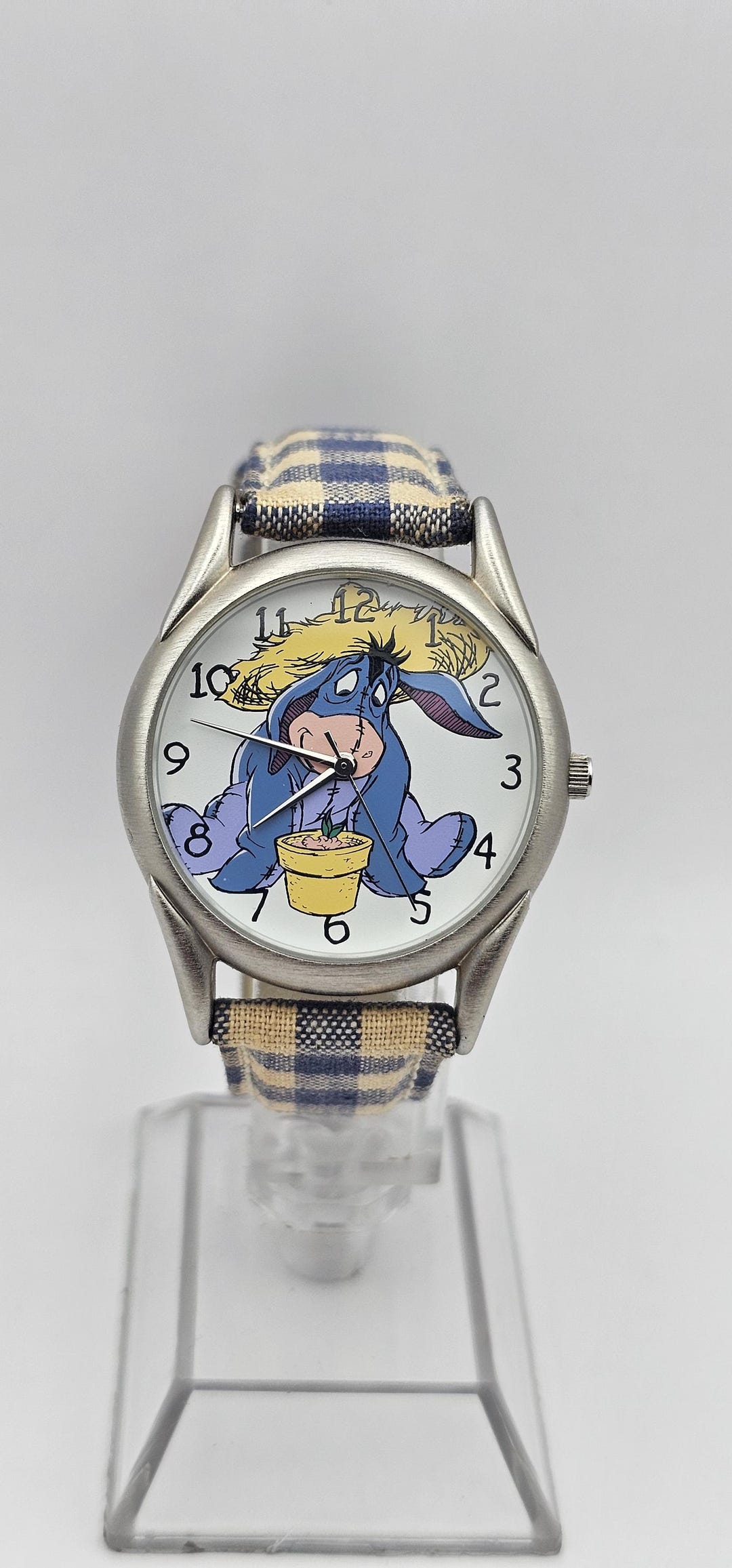 Very Rare Vintage Disney Winnie the Pooh Eeyore Donkey Timex Watch ...