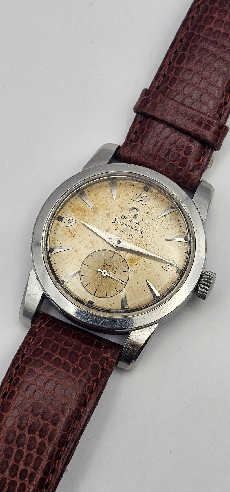 1954 Exceptional Seamaster Automatic Cal. 342. Original Omega Dial With ...
