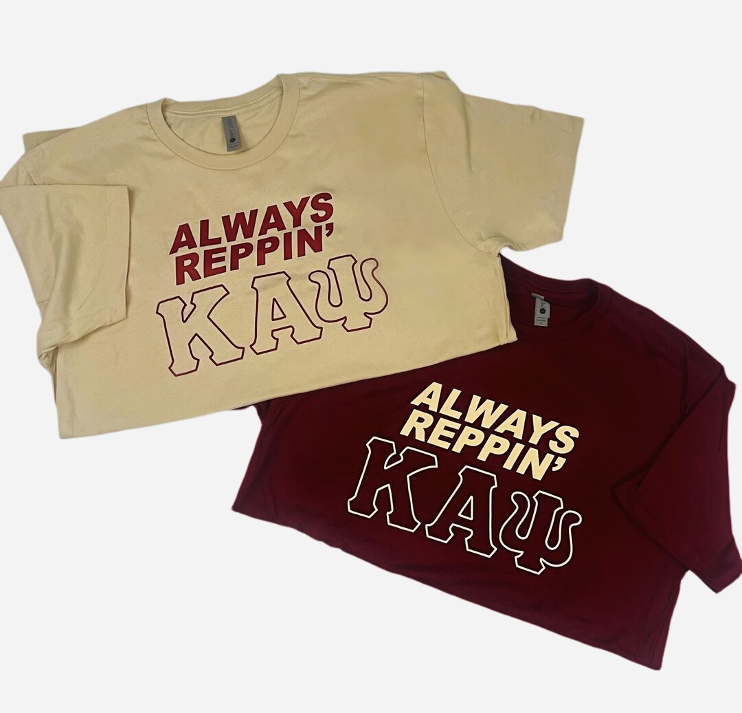 Kappa 'always Reppin' T-shirt Set | Gift for Him - Etsy