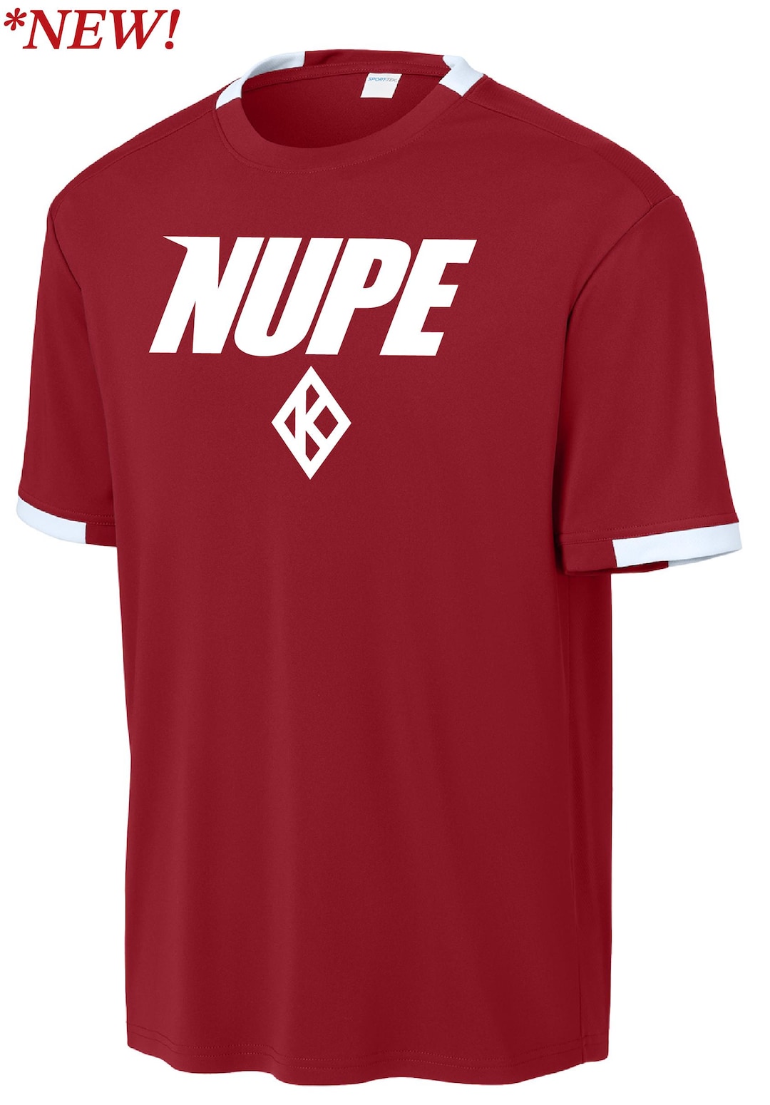Kappa Alpha Psi "nupe" Two-tone Tee | Moisture-wicking | Short Sleeve ...