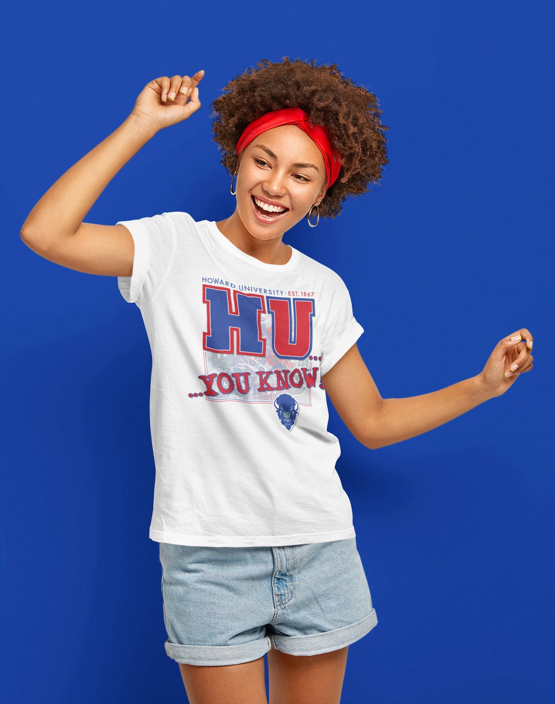 Howard University HU You Know T-shirt 100% Polyester Moisture-wicking ... Howard University HU You Know T-shirt 100% Polyester Moisture-wicking ...