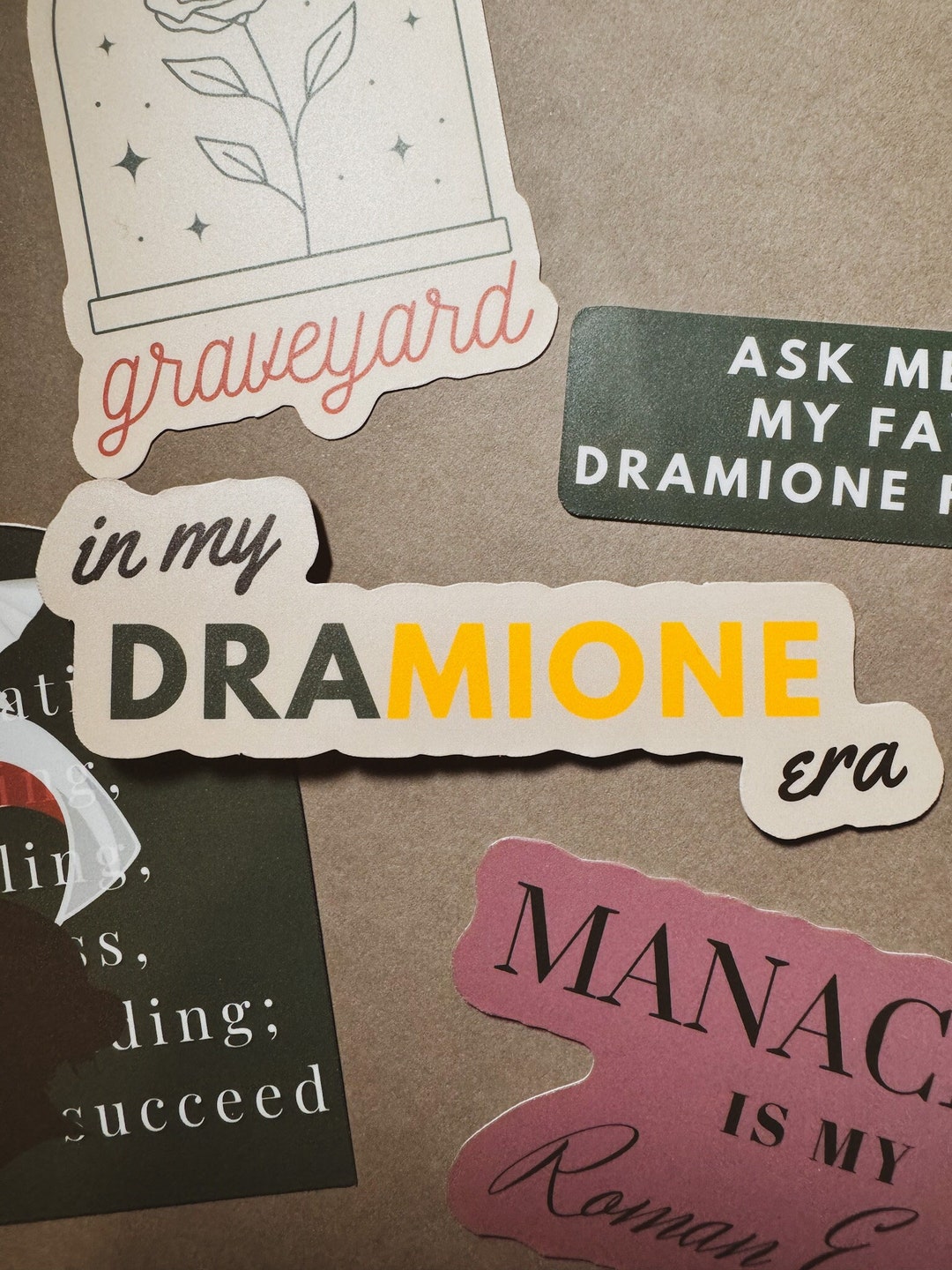 In My Dramione Era Sticker | Fanfic | Fan Fiction | Draco Malfoy ...