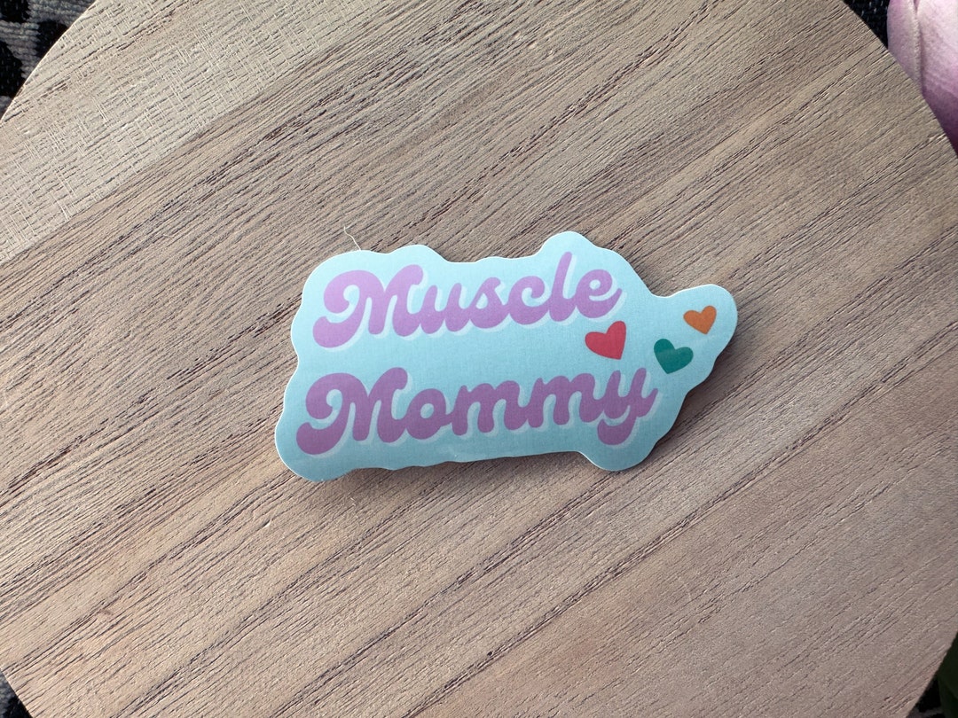 Muscle Mommy Die Cut Sticker - Etsy