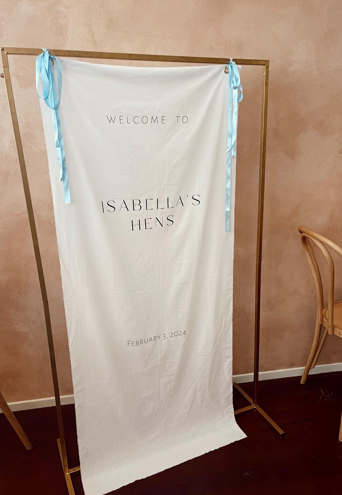 Linen Hens Sign - Etsy