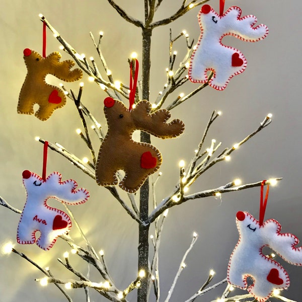 Felt Reindeer - Etsy