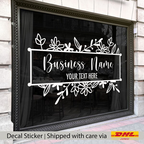 Storefront Window Decals - Etsy