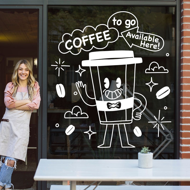 Coffee Decal - Etsy