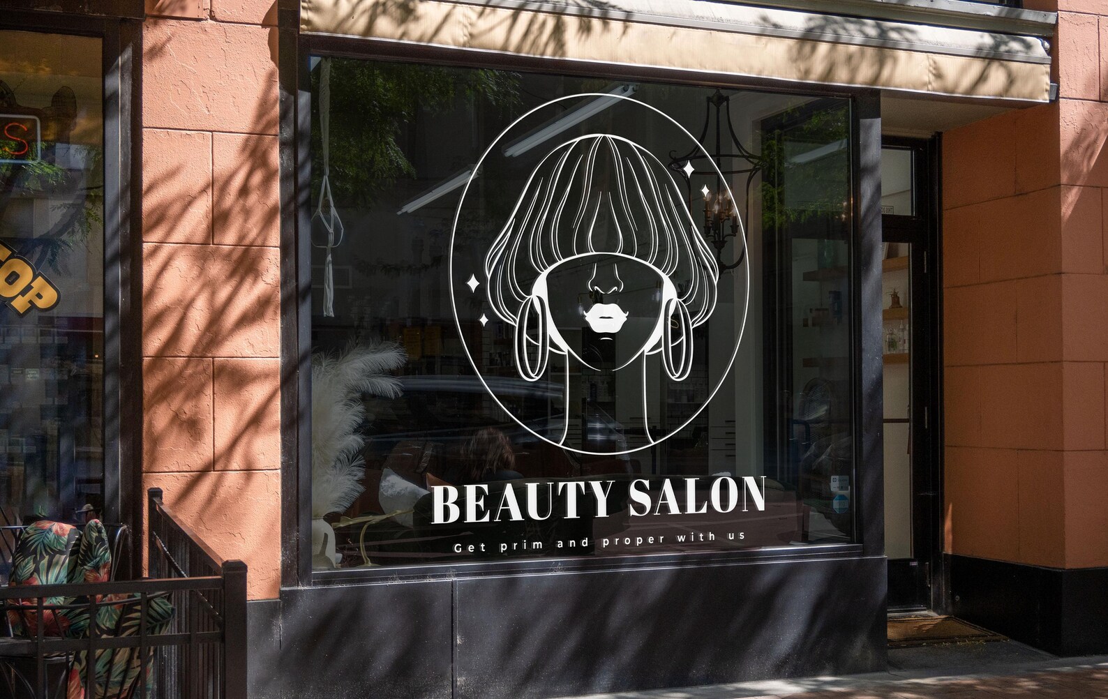 Small Size & Affordable Unique Business Logo Beauty Hair Salon ...