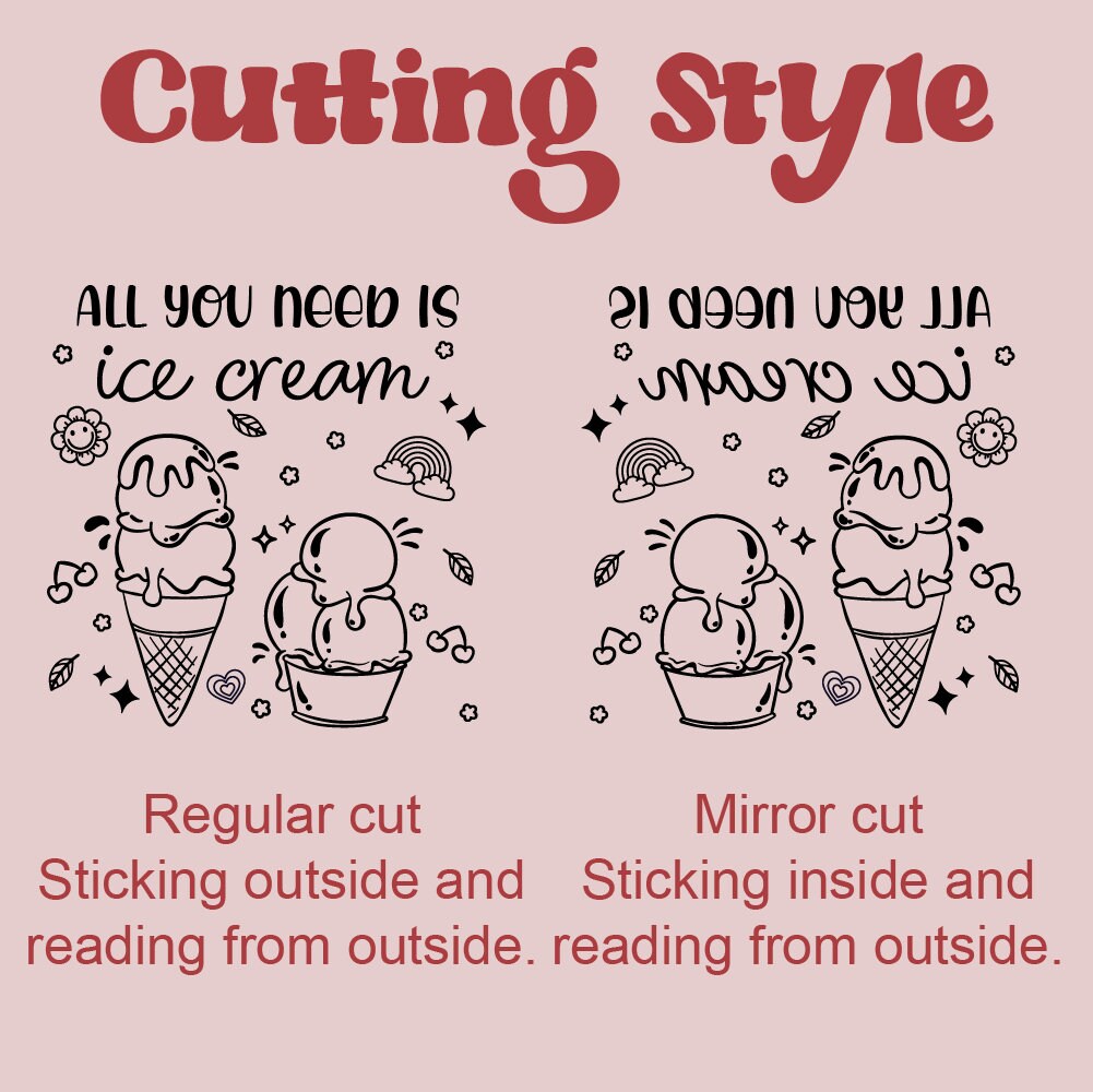 Ice Cream Shop Window Decal: Gelato Shop Marketing Signage - Etsy
